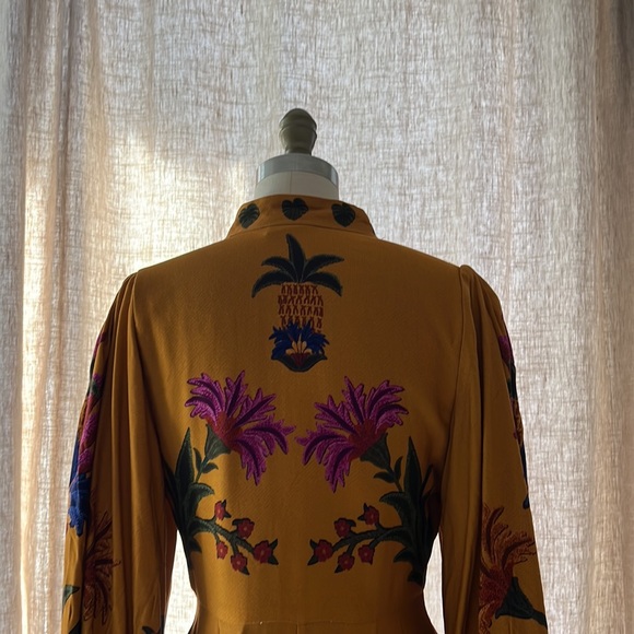 FARM Rio | Dresses | Farm Rio Tropical Tapestry Maxi Dress Parrot Print ...